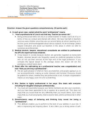 ACR TA ON Literacy AND Numeracy - ACTIVITY COMPLETION REPORT ACTIVITY ...