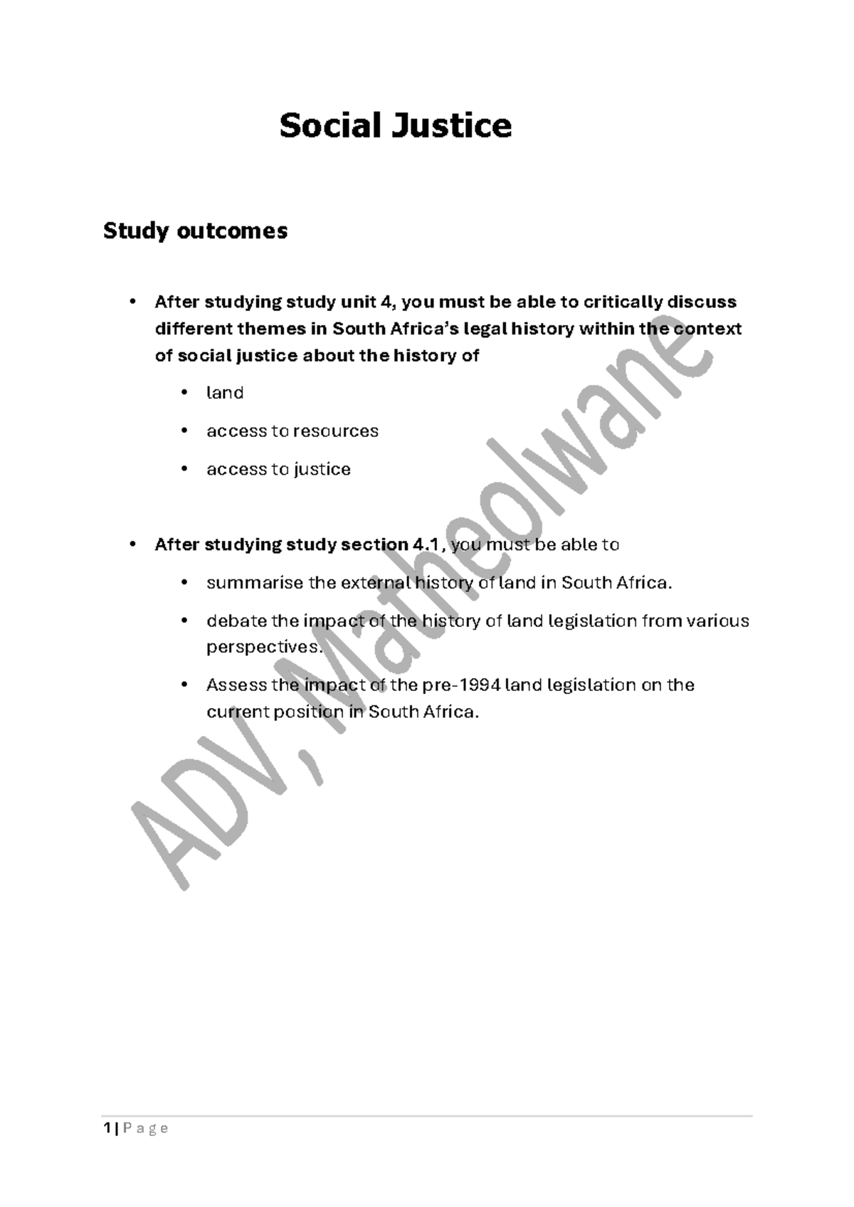 Socila justice - get your distinction with these notes - Social Justice ...