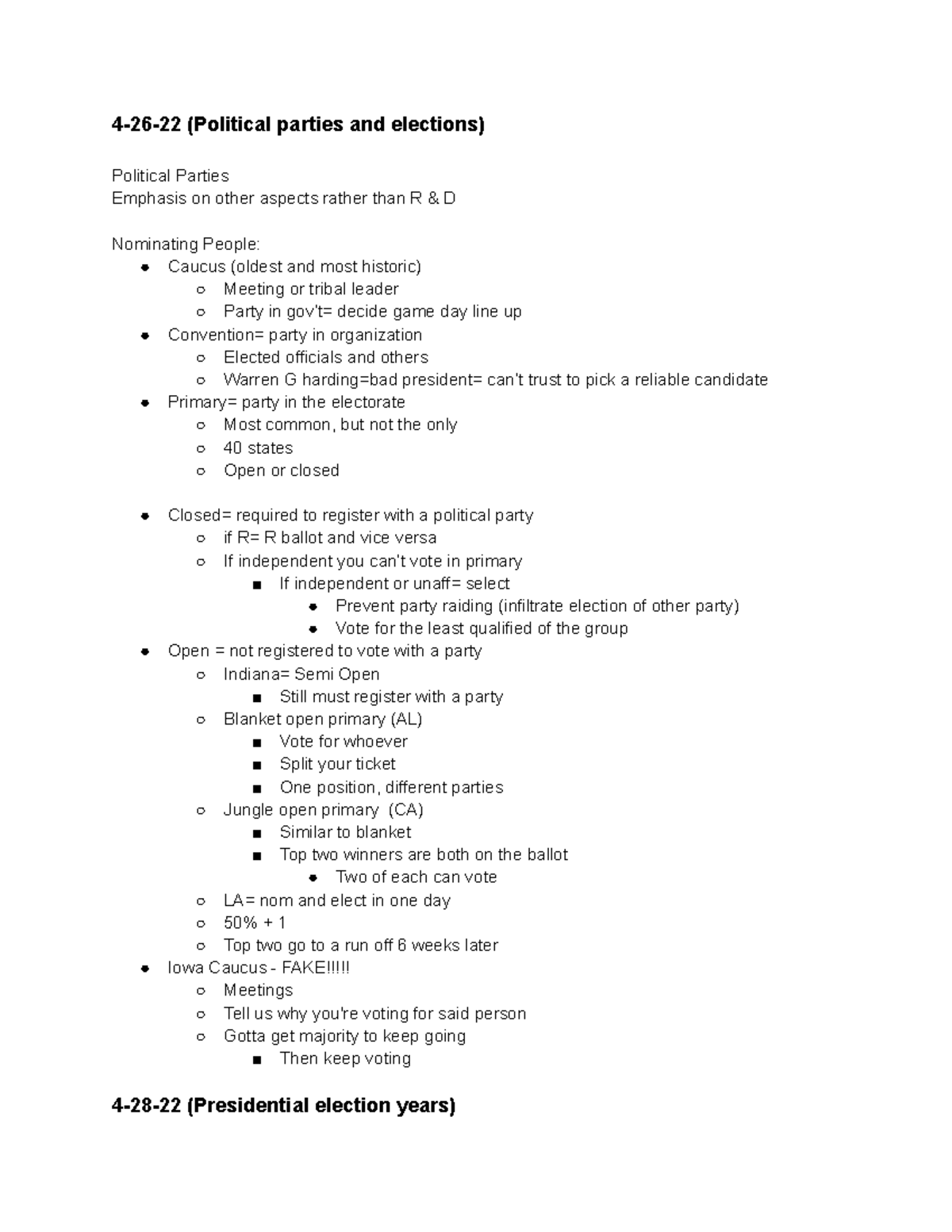Unit Four chapter 9 - This material will cover the inner workings of ...