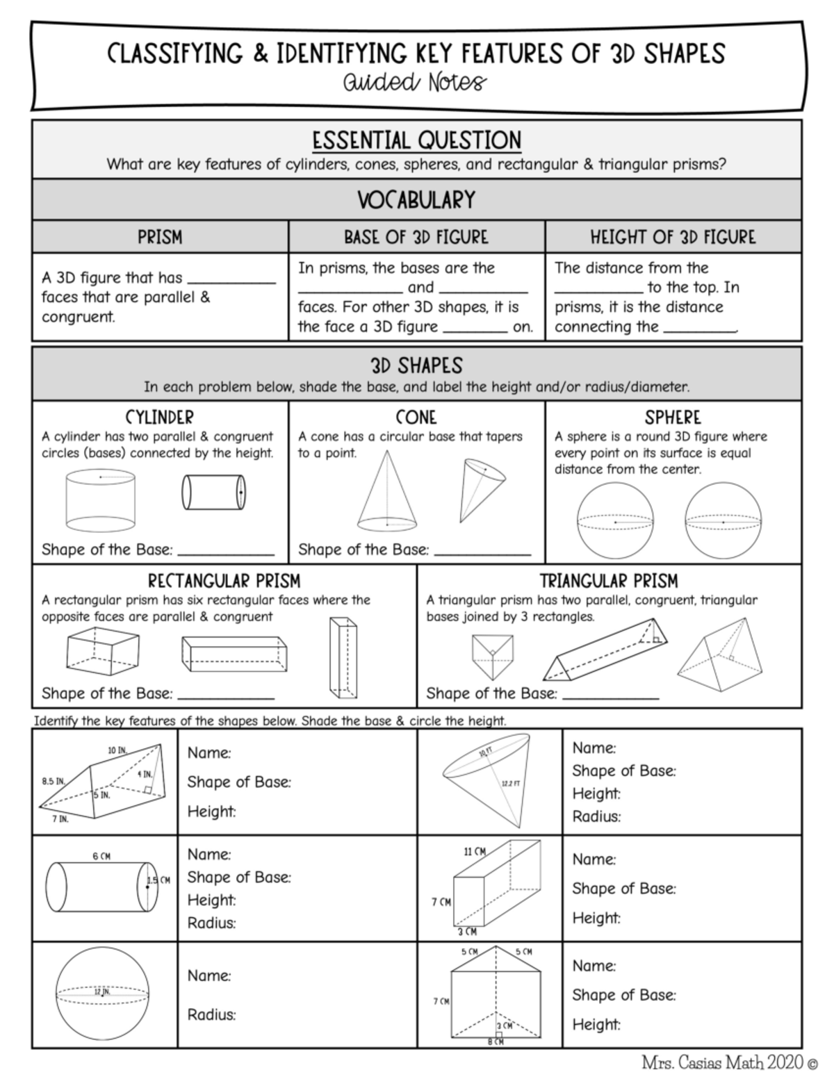 Kami Export - Ariana Stevenson (Grade 06) - notes on 3d figures - Studocu