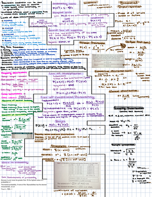 BU255 Midterm Cheat Sheet - Chapter 1 Vocabulary: Qualitative data: labels or names for - Studocu