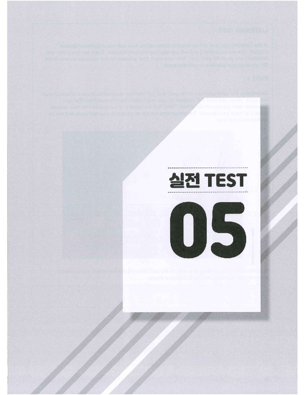 1.1. ĐỀ ETS 2023 LC TEST 05 - TEST 05 TEST 05 LISTENING TEST In the ...