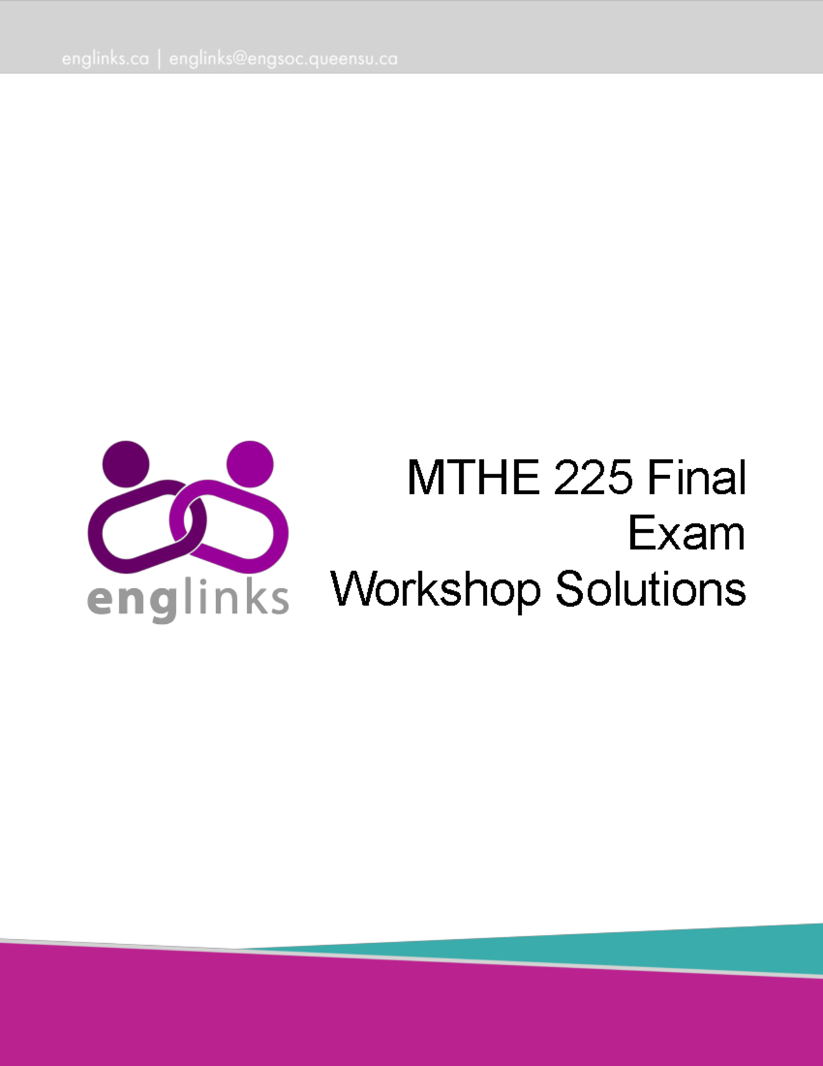 MTHE225-Final-Workshop-Solutions 2 - MTHE 225 Final Exam Workshop ...