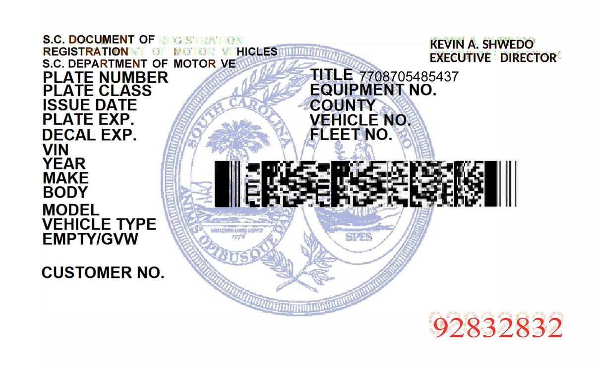 Master REG - EDSP3730 - S. DOCUMENT OF REGISTRATION S. DEPARTMENT OF ...