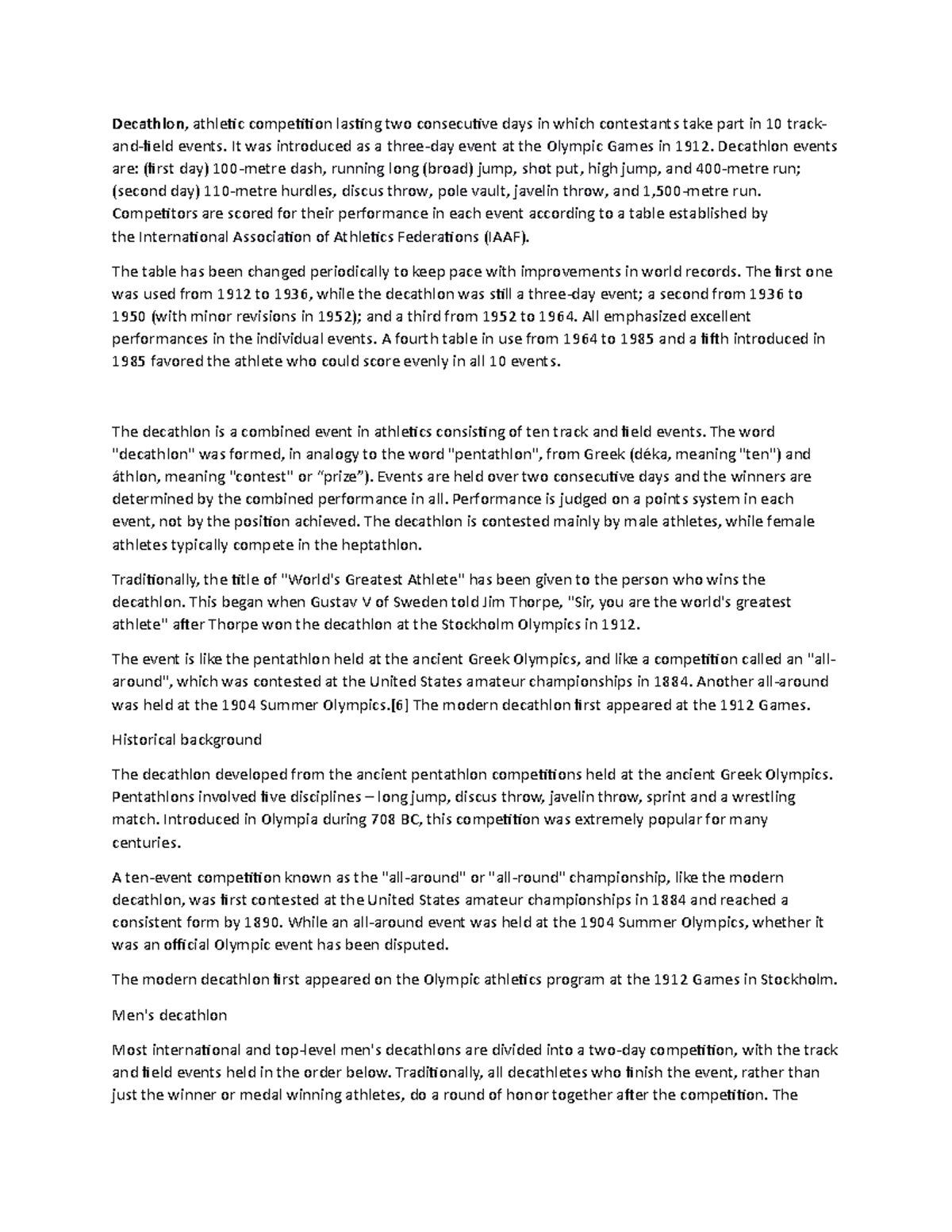 Week 4 Lecture - for assignment purposes and practice exam essay ...