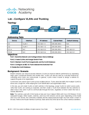 File 11.6.2-lab-switch-security-configuration complete file - Topology Addressing Table Device ...