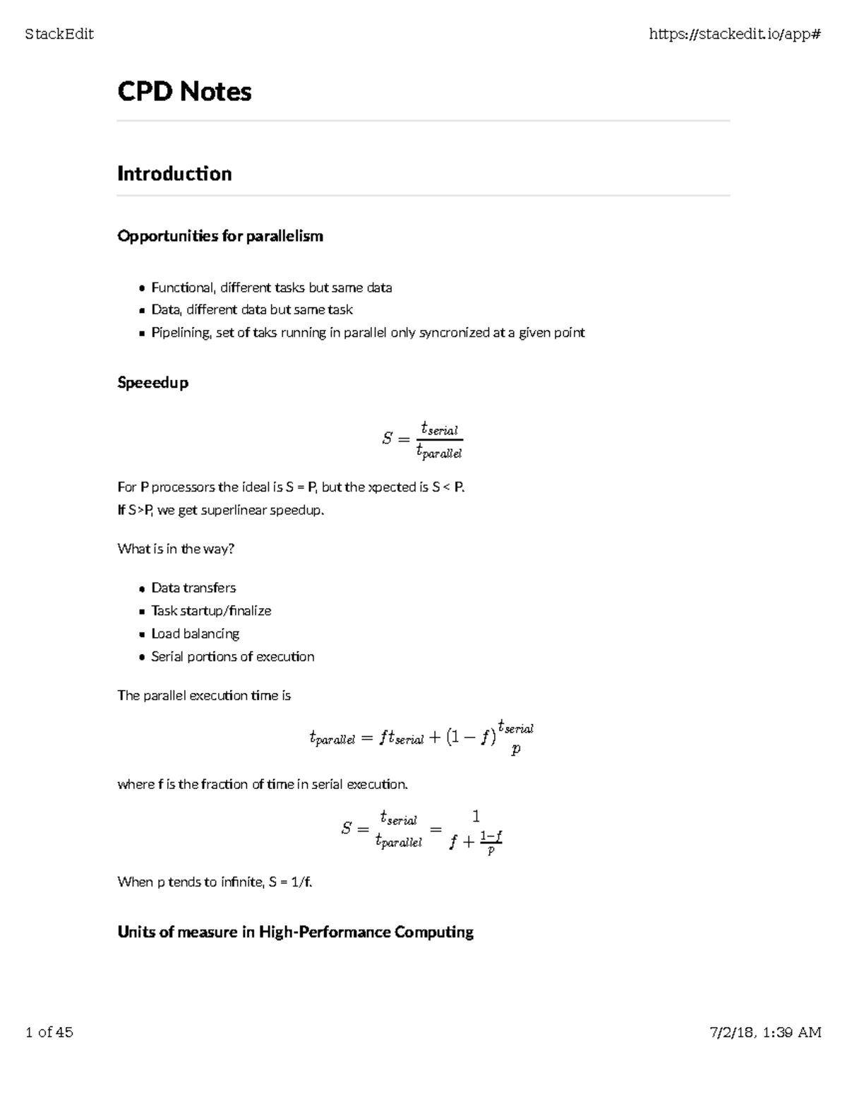 Summary+Exams - Solved Exams plus a Summary of the course - CPD Notes ...