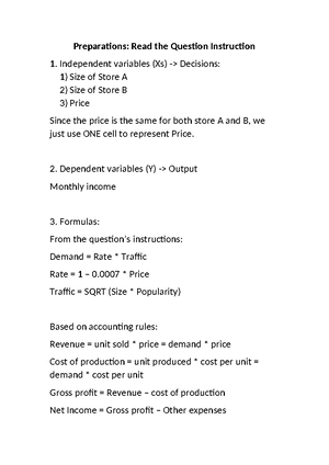[Solved] Data-driven Business Modeling (CB2203) - Studocu