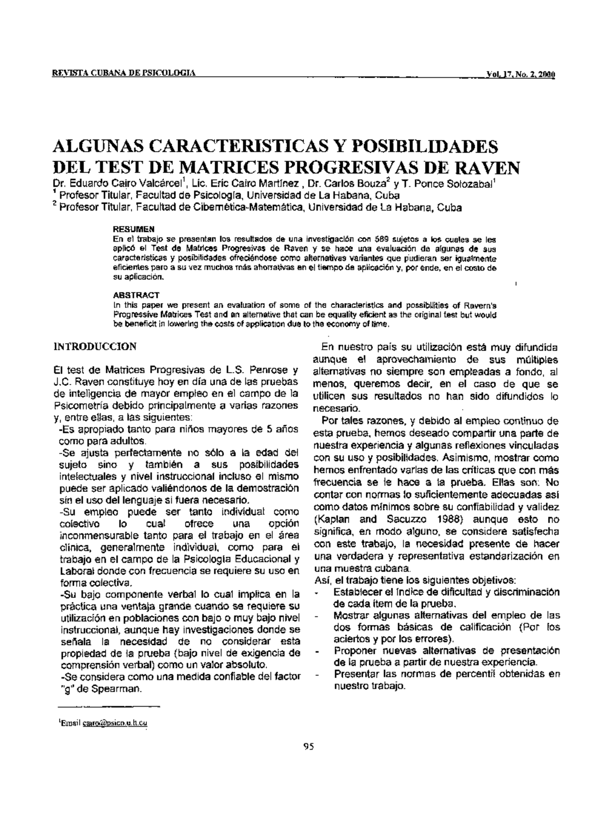 Caracteristicas del test de raven pdf;filename= UTF 8''caracteristicas ...