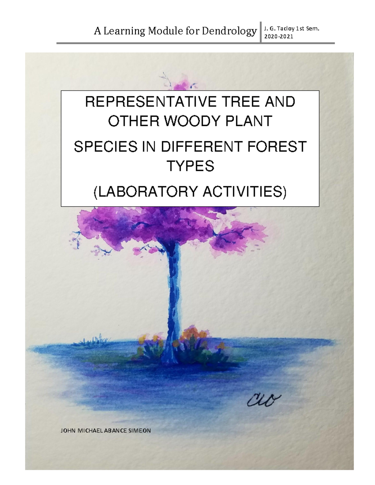 PDF TREE AND Other Woody Plant Species PER Forest TYPE - A Learning ...