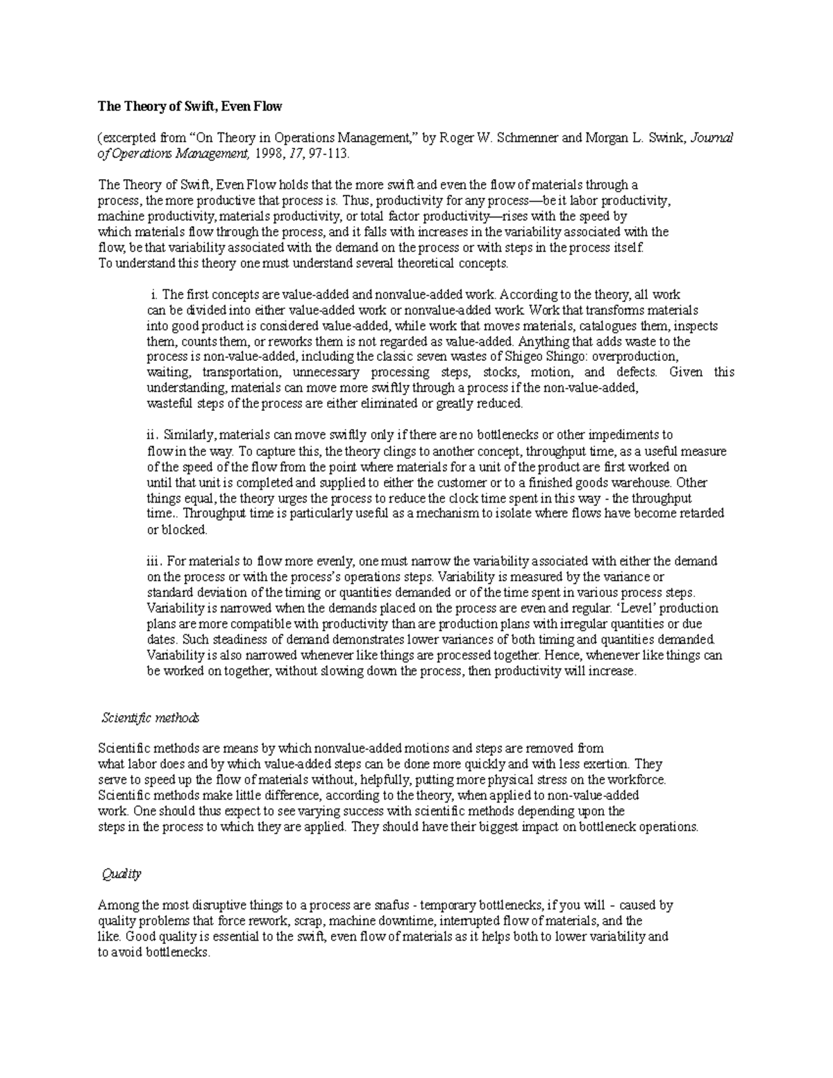 The-theory-of-swift-even-flow compress - The Theory of Swift, Even Flow ...