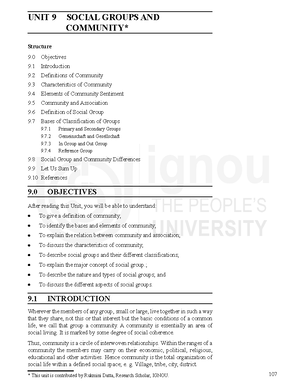 Unit-2 Emergence of Sociology and Social Anthropology - 20 Sociology ...