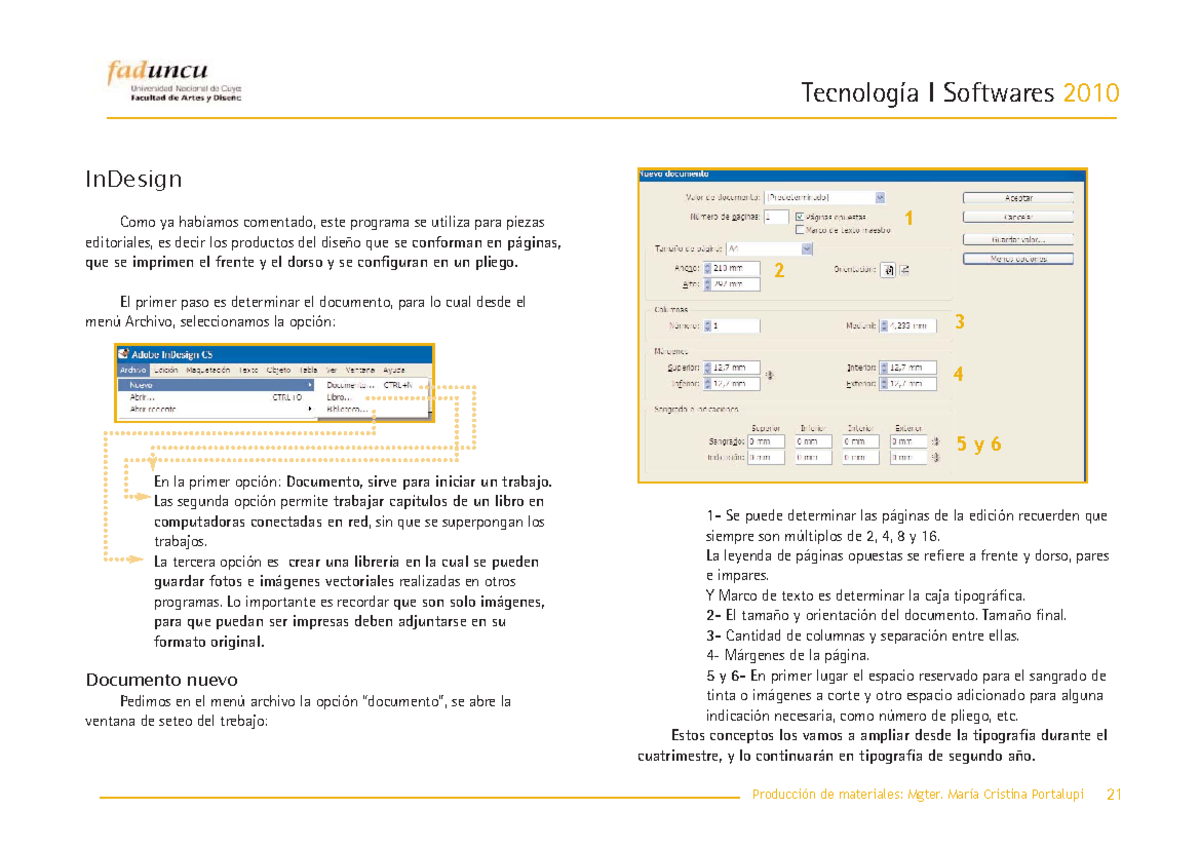 Manual Indesign - InDesign Como ya habíamos comentado, este programa se ...