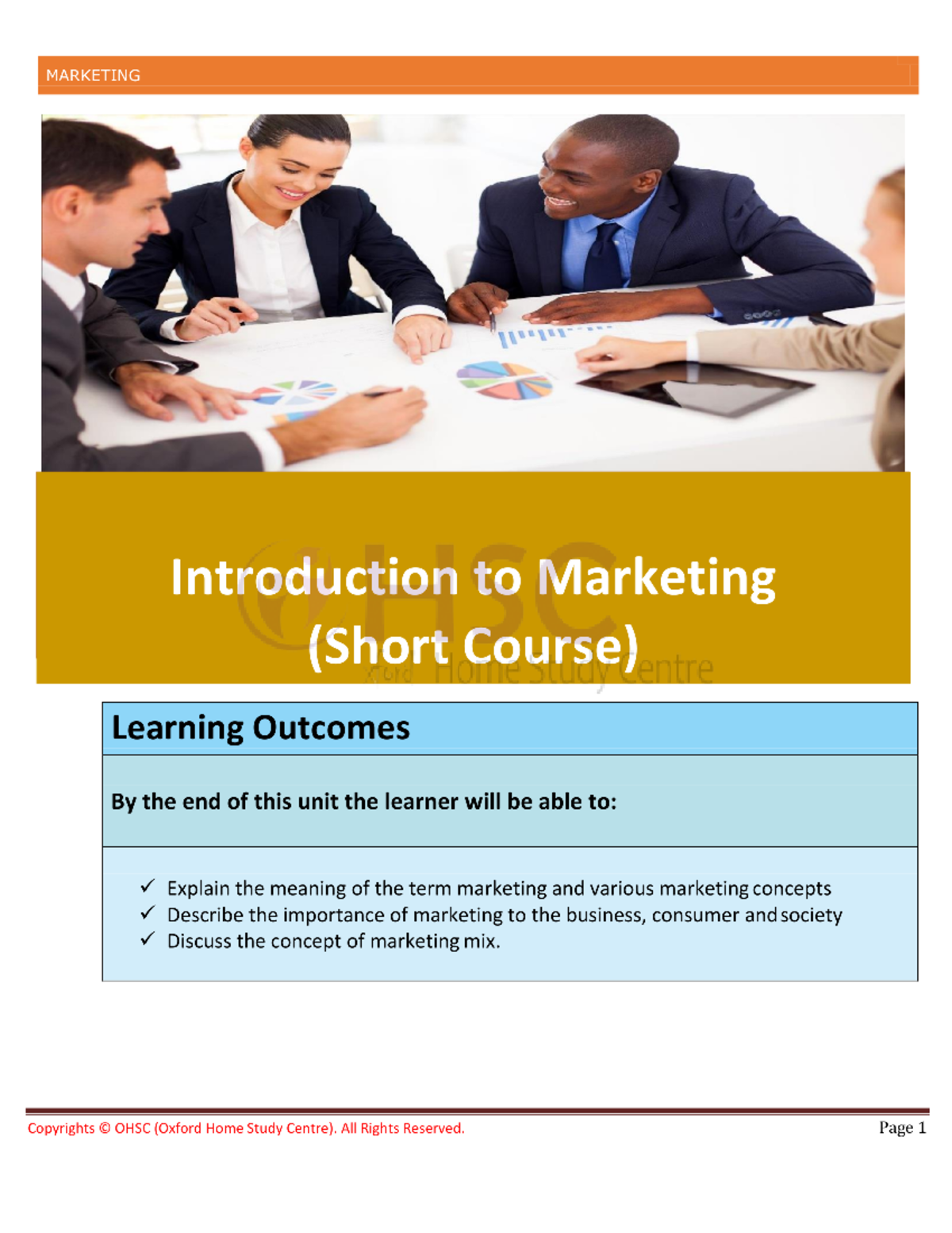 1650284664 Introduction to Marketing - business management - Studocu