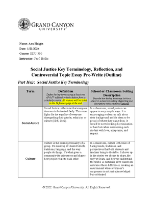 EDU-330 Service Learning Pitch Activity - Chloe Houge, Aubrey Tackett ...