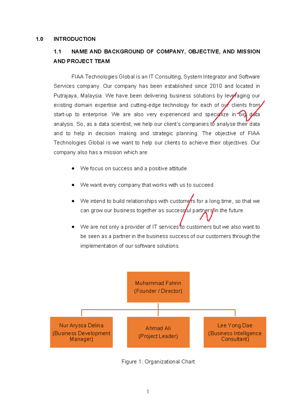 Sample Reflective CASE Study 1 - 1 INTRODUCTION 1 NAME AND BACKGROUND ...