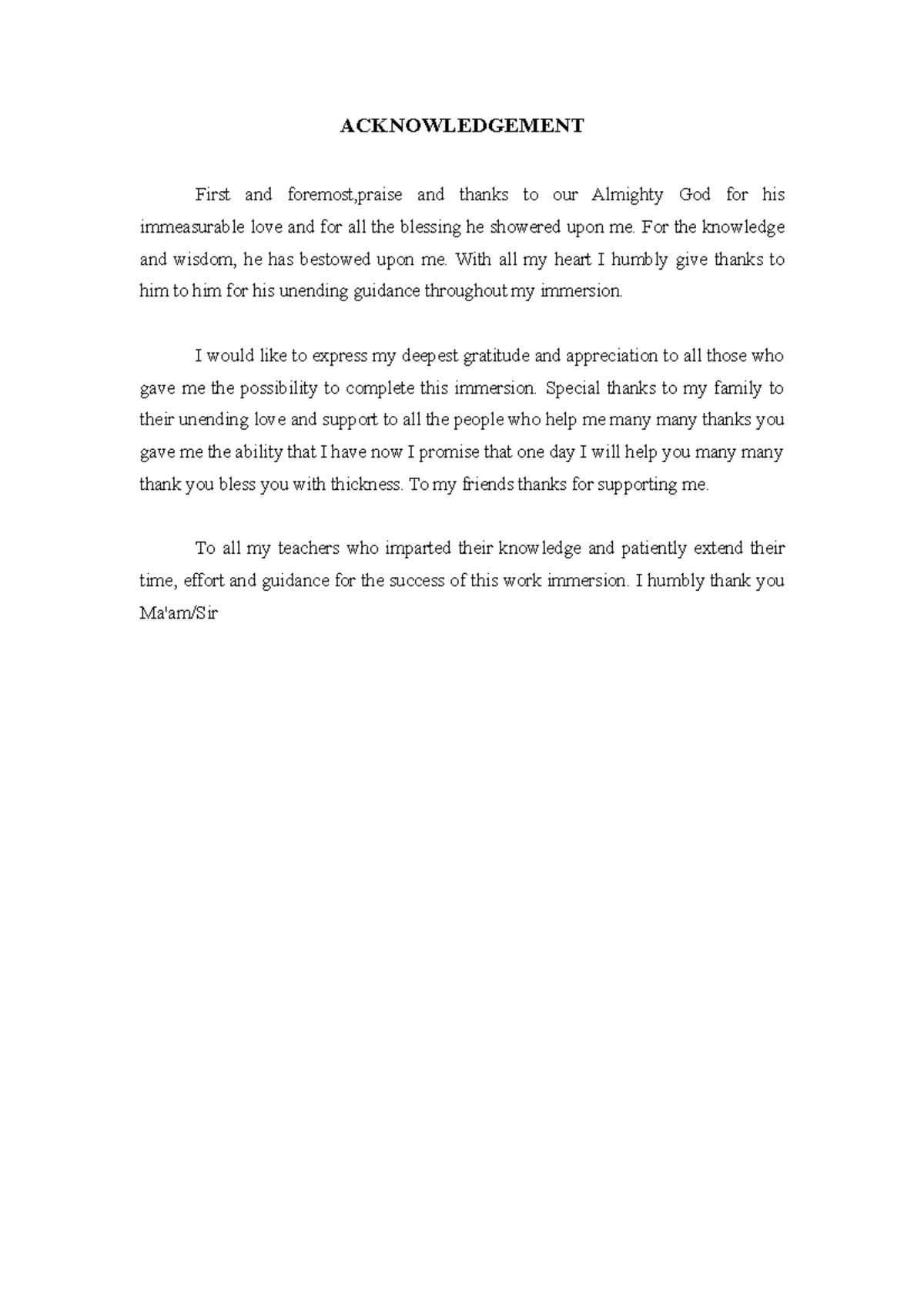 Jessica - about financial accounting - ACKNOWLEDGEMENT First and ...