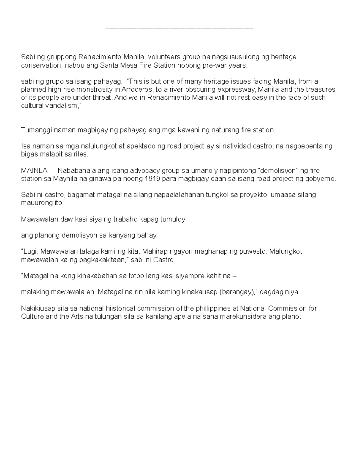 CH&HW Filipino Fact Sheet ...