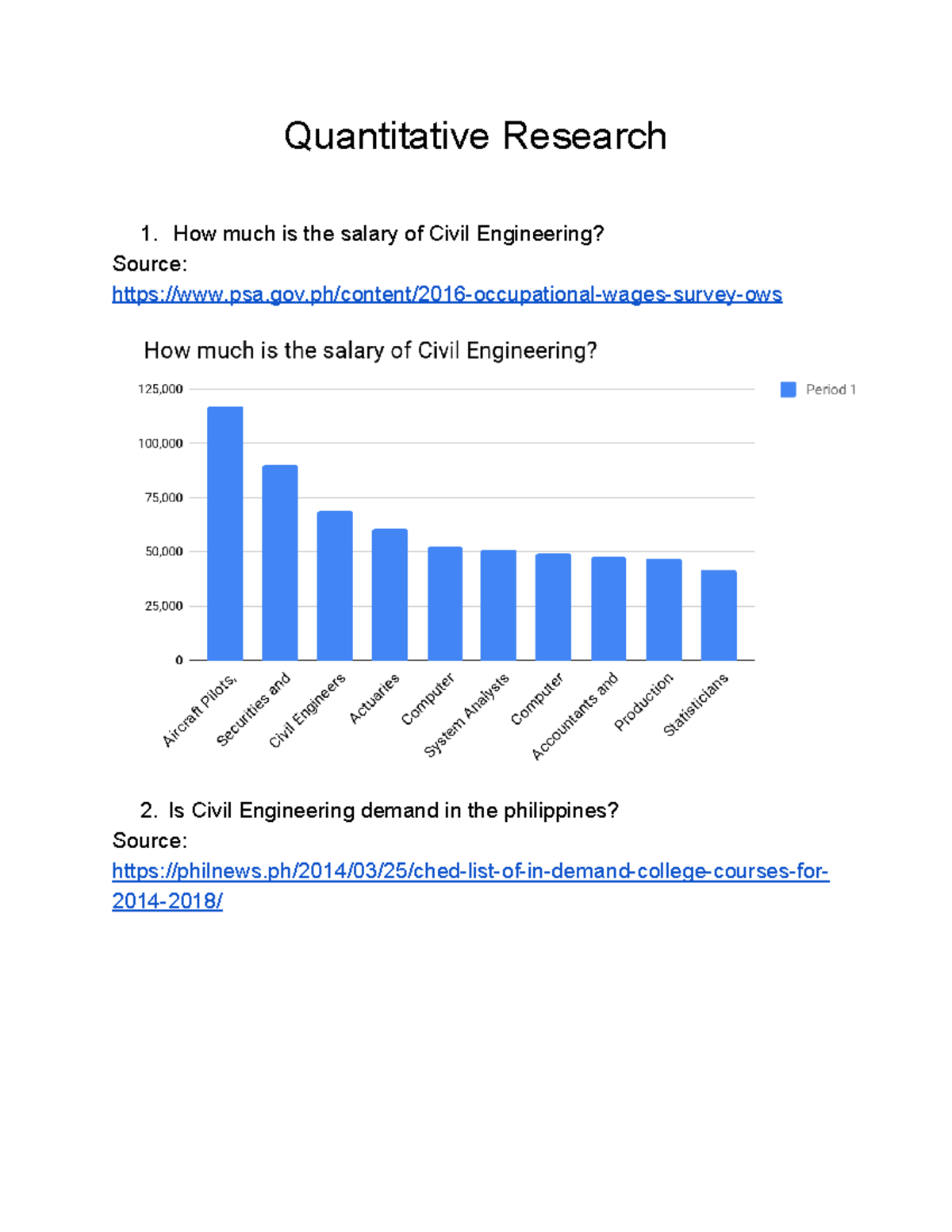 Quantitative Research Sample - Quantitative Research How much is the ...