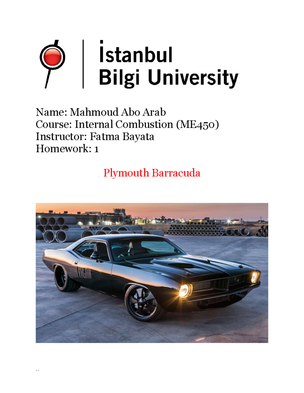 Plymouth Barracuda - Based on the Chrysler A-body, the first-generation ...