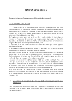 Droit administratif fiche de révision 2 L2 - Droit Administratif Fiche ...