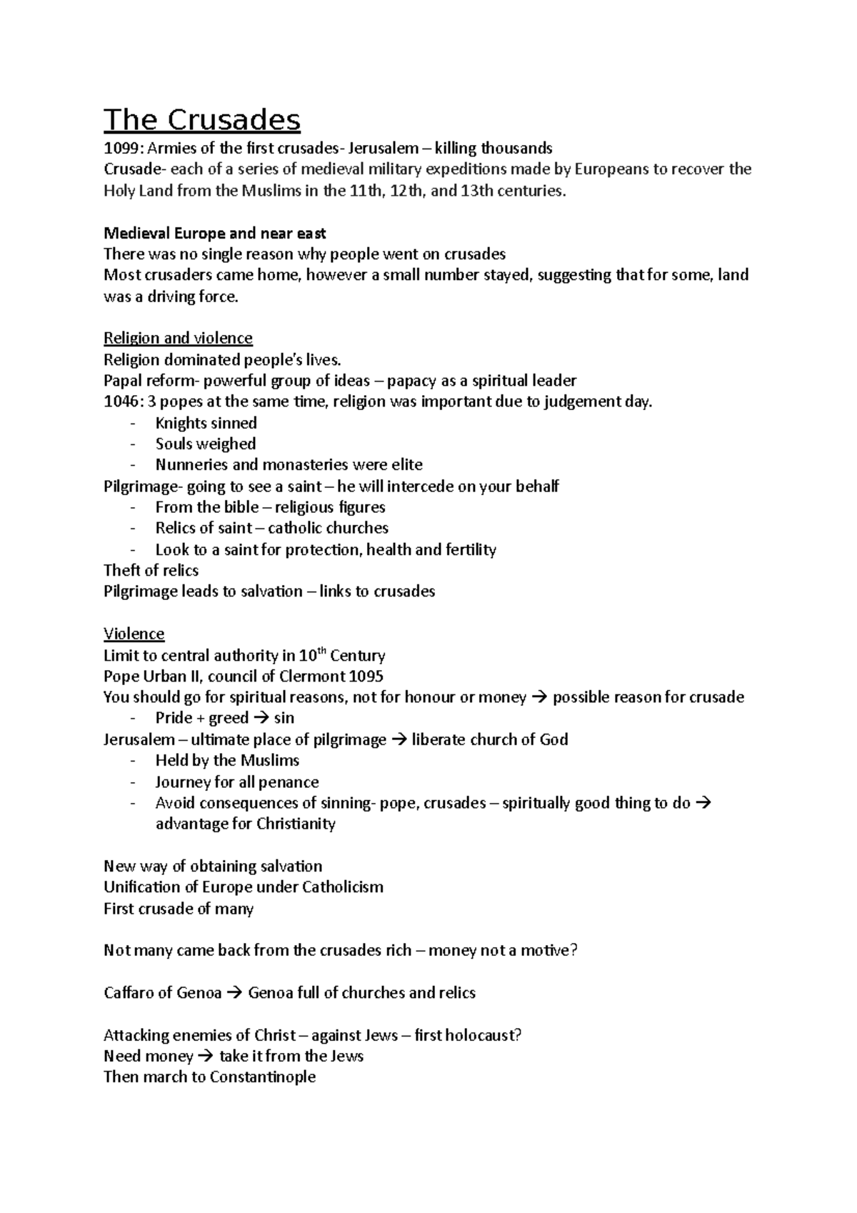 The Crusades - The Crusades 1099: Armies of the first crusades ...