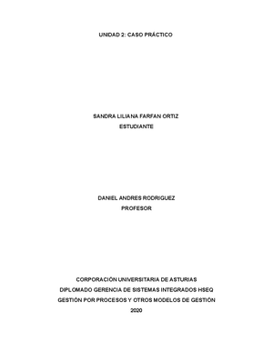 Caso práctico uni 2 análisis de costos - Caso Práctico Unidad 2 Mariana Aguirre Sepúlveda Jorge ...