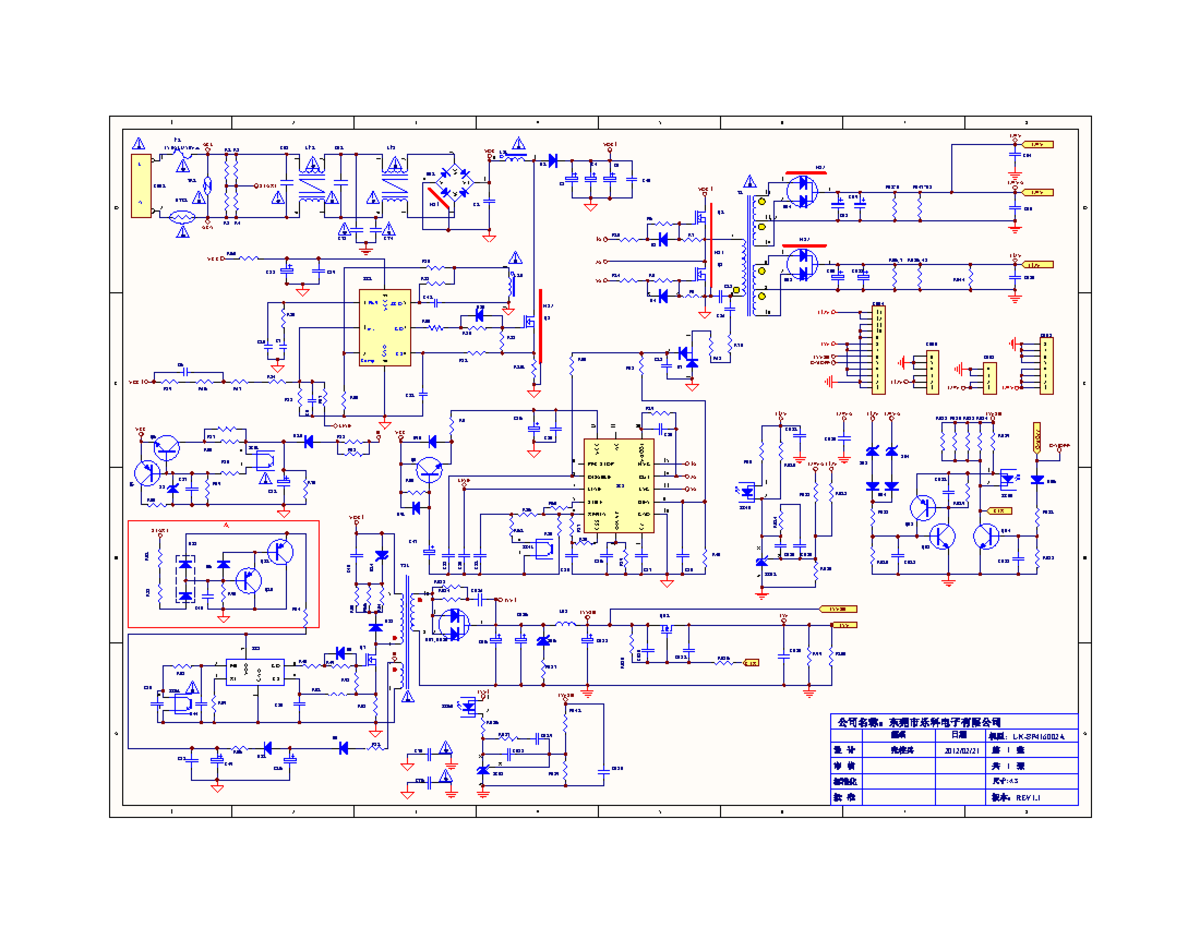 LK-SP416002 A LKP-SP006-1 - 1 2 3 4 5 6 7 8 D C B A 8 7 6 5 4 3 2 1 D C ...