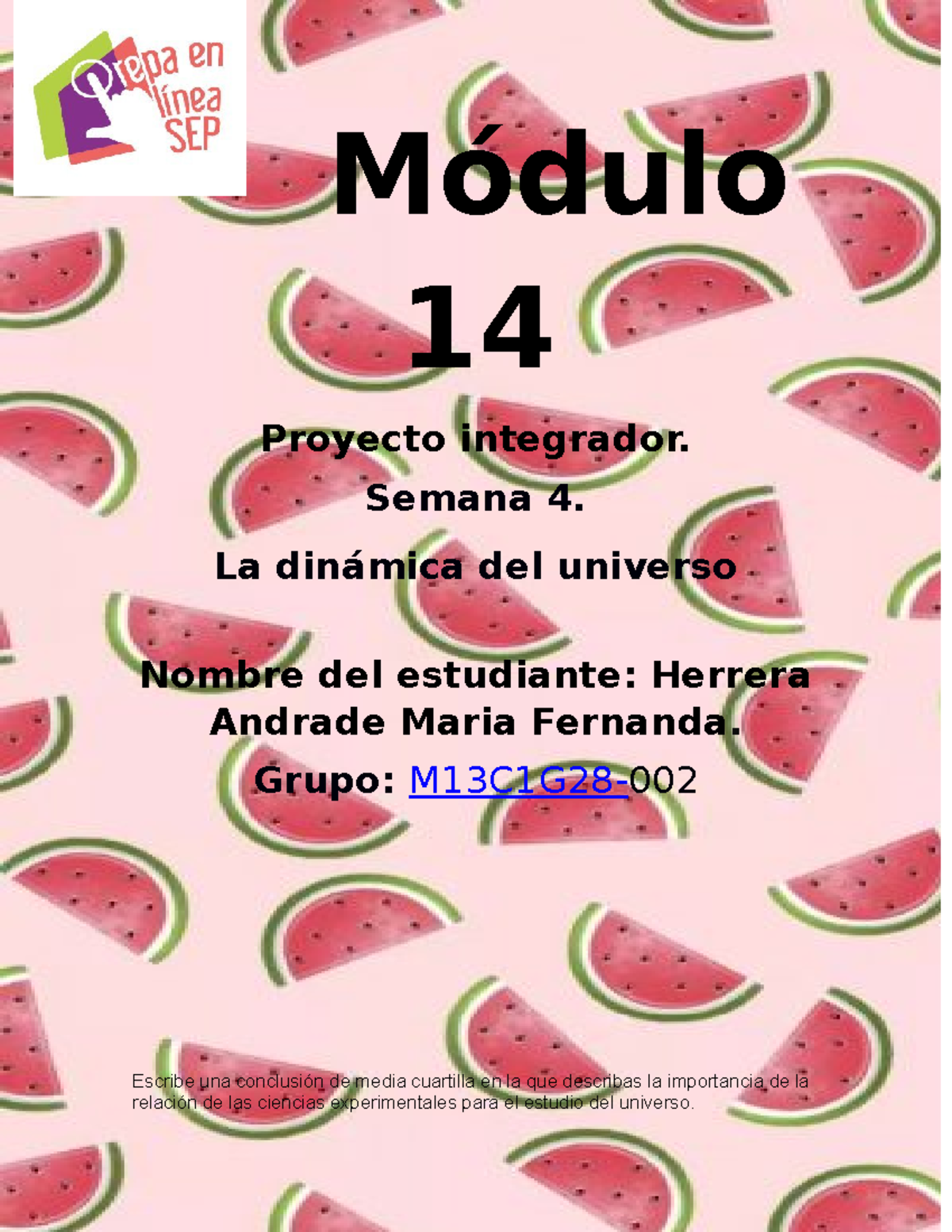 Herrera Andrade Maria Fernanda M14S4PI - Módulo 14 Proyecto integrador ...