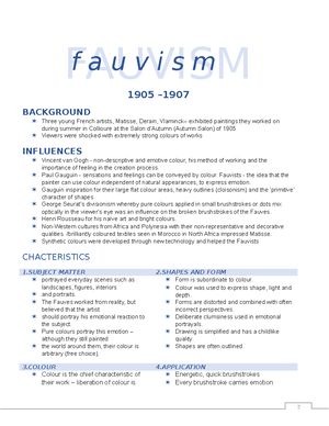 Updated Visual Arts Summaries 2020 - GRADE 12 VISUAL CULTURE STUDIES ...