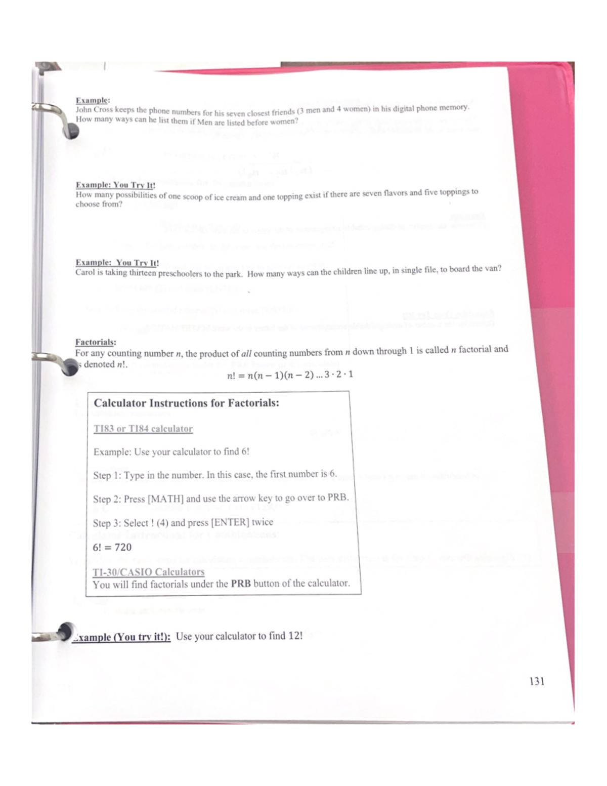 Counting by Systematic Listing - MATH 139 - Studocu