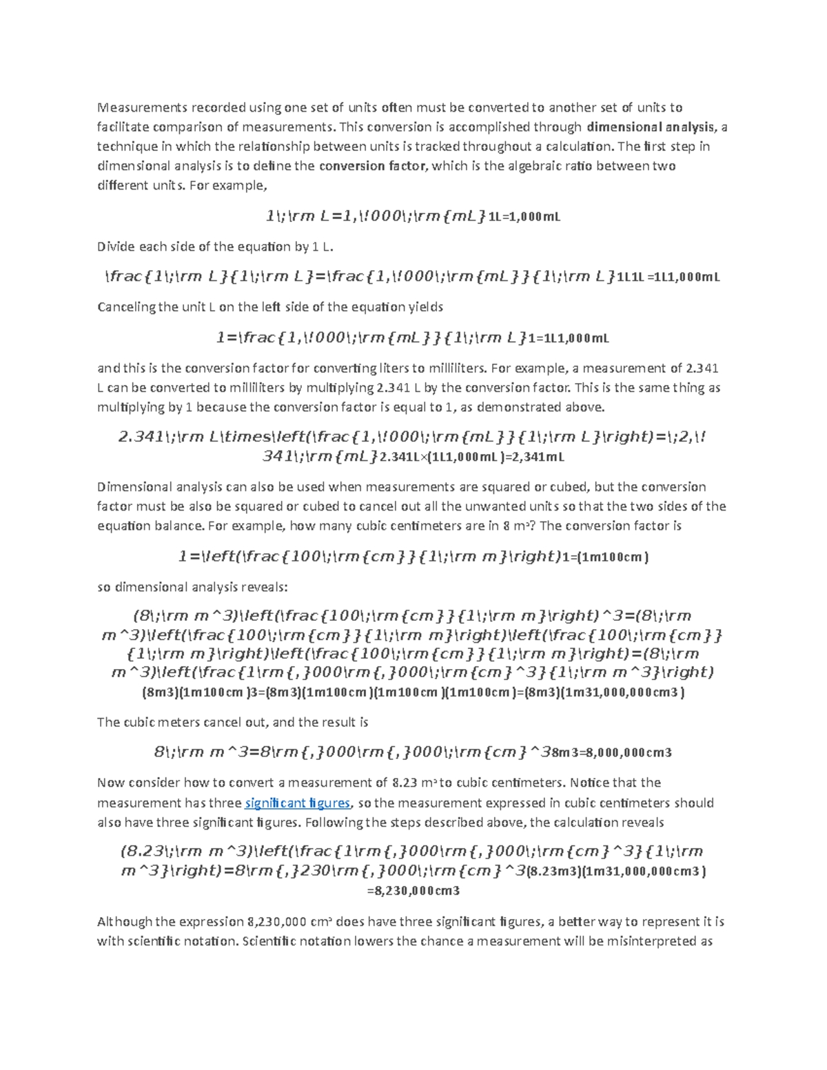 Process 5 - Lecture Notes over the nursing course . - Measurements ...