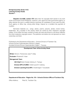 501062225 EPP Prelim Module - Module 1 Nature and Scope of EPP with ...