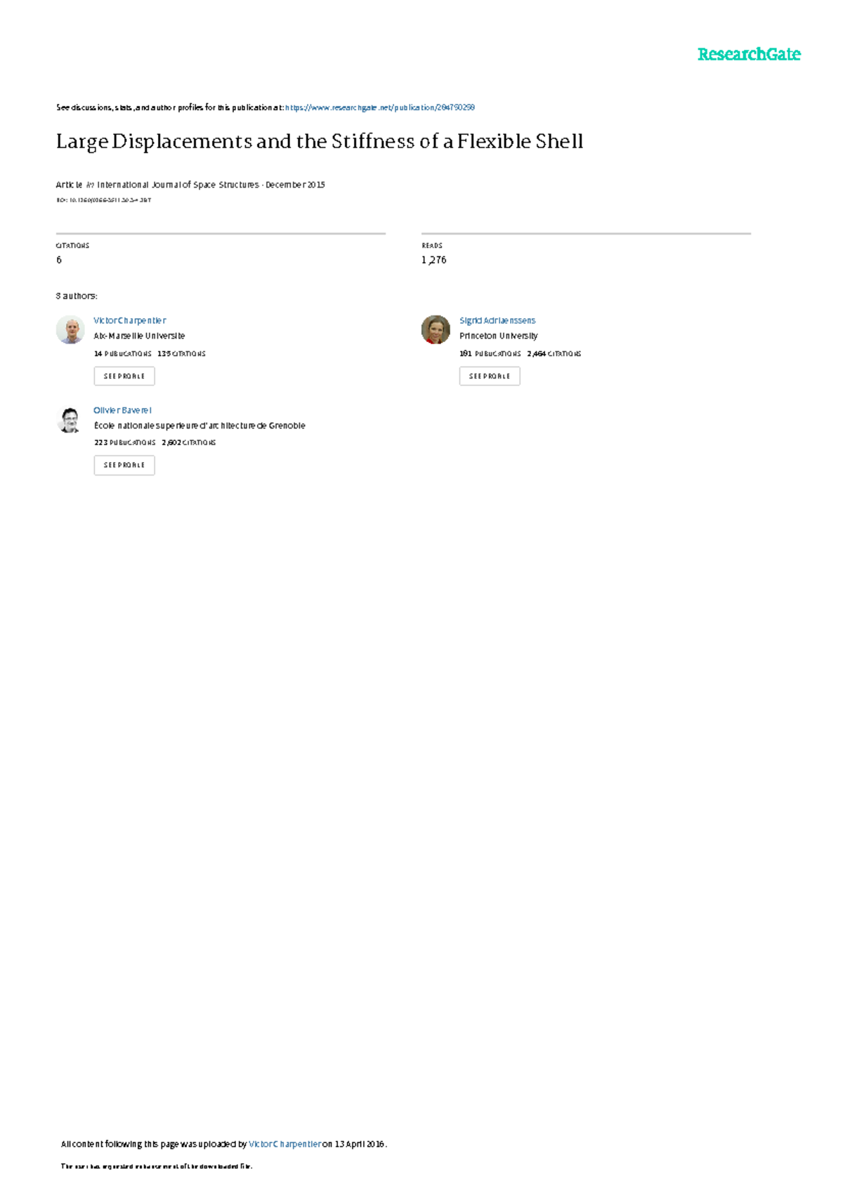 Space 2030-34 07 - mef - See discussions, stats, and author profiles ...