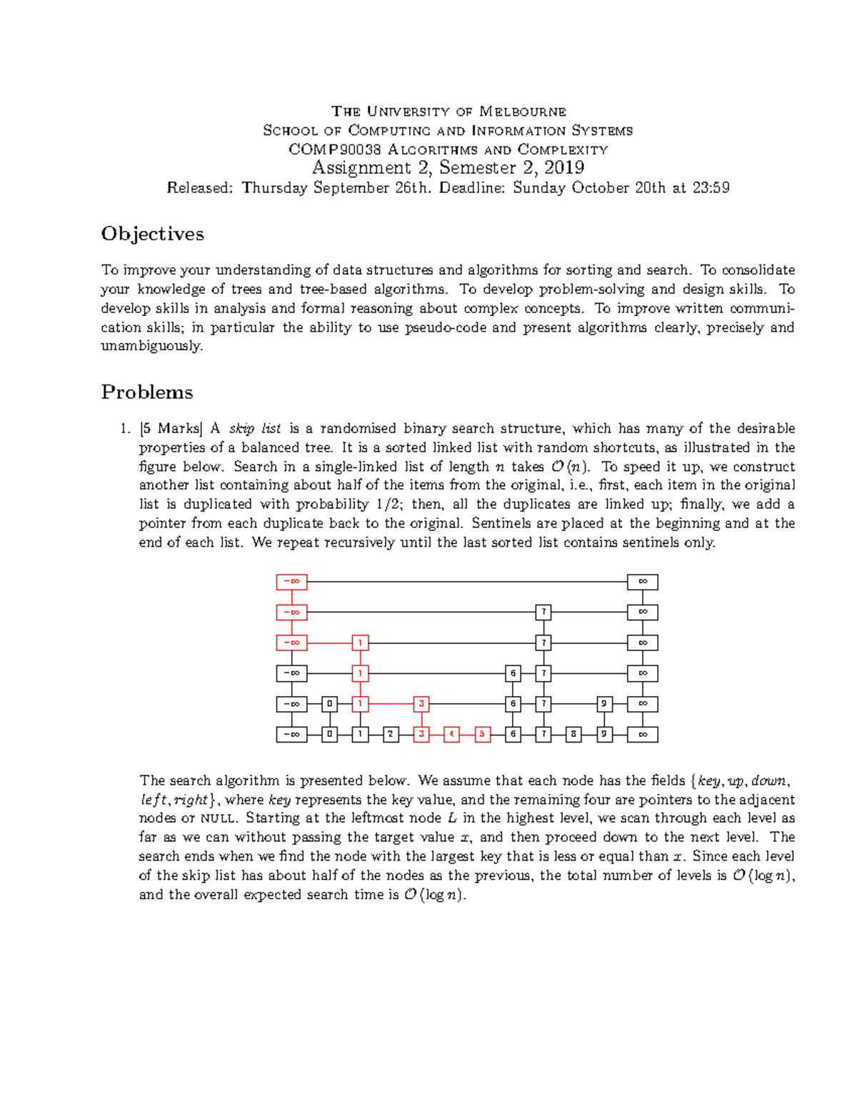 Assignment 2 - The University of Melbourne School of Computing and Information Systems COMP90038 ...