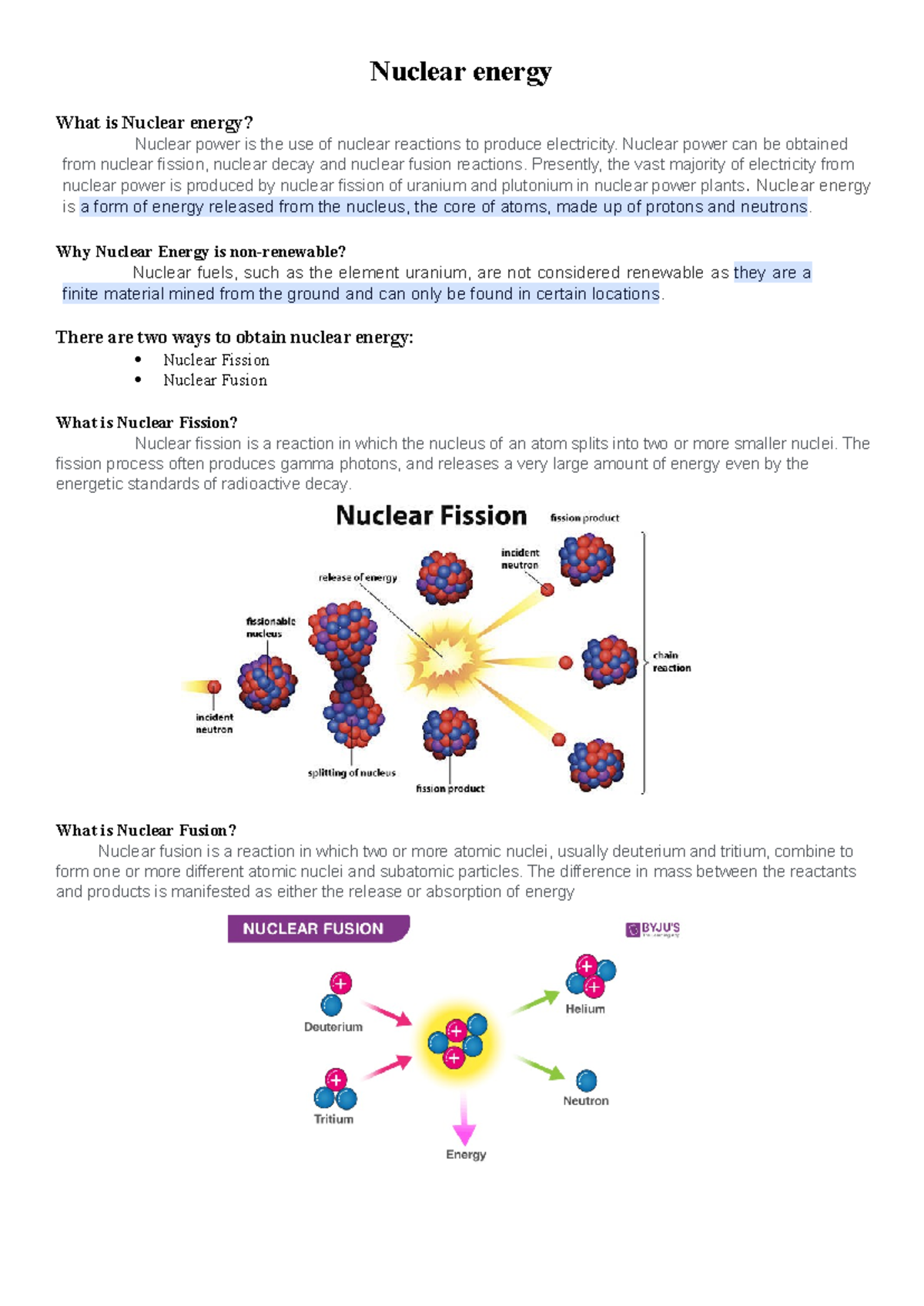 G11 Physical Science: What is Nuclear Energy - Nuclear energy What is ...