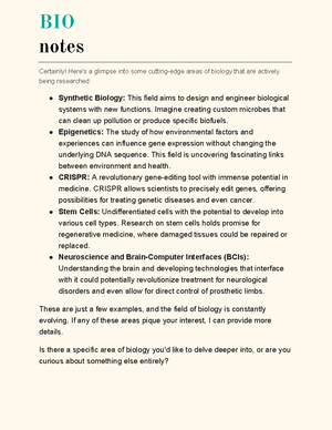 Biology Class Notes - BIO notes ## Biology Basics: What is Biology ...