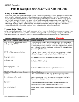 OB Expected Findings worksheet SP21 - NURSING PROCESS II OB CLINICAL ...