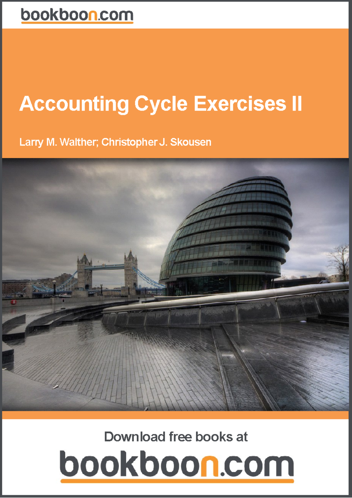 Accounting Exercises 1 - ####### Larry M. Walther; Christopher J ...