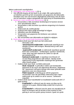 Onderzoeksvaardigheden 3 - Een methode om een onderzoeksvraag concreet ...