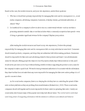 Module 4 - Notes - Module Four Learning Objectives By the end of this ...