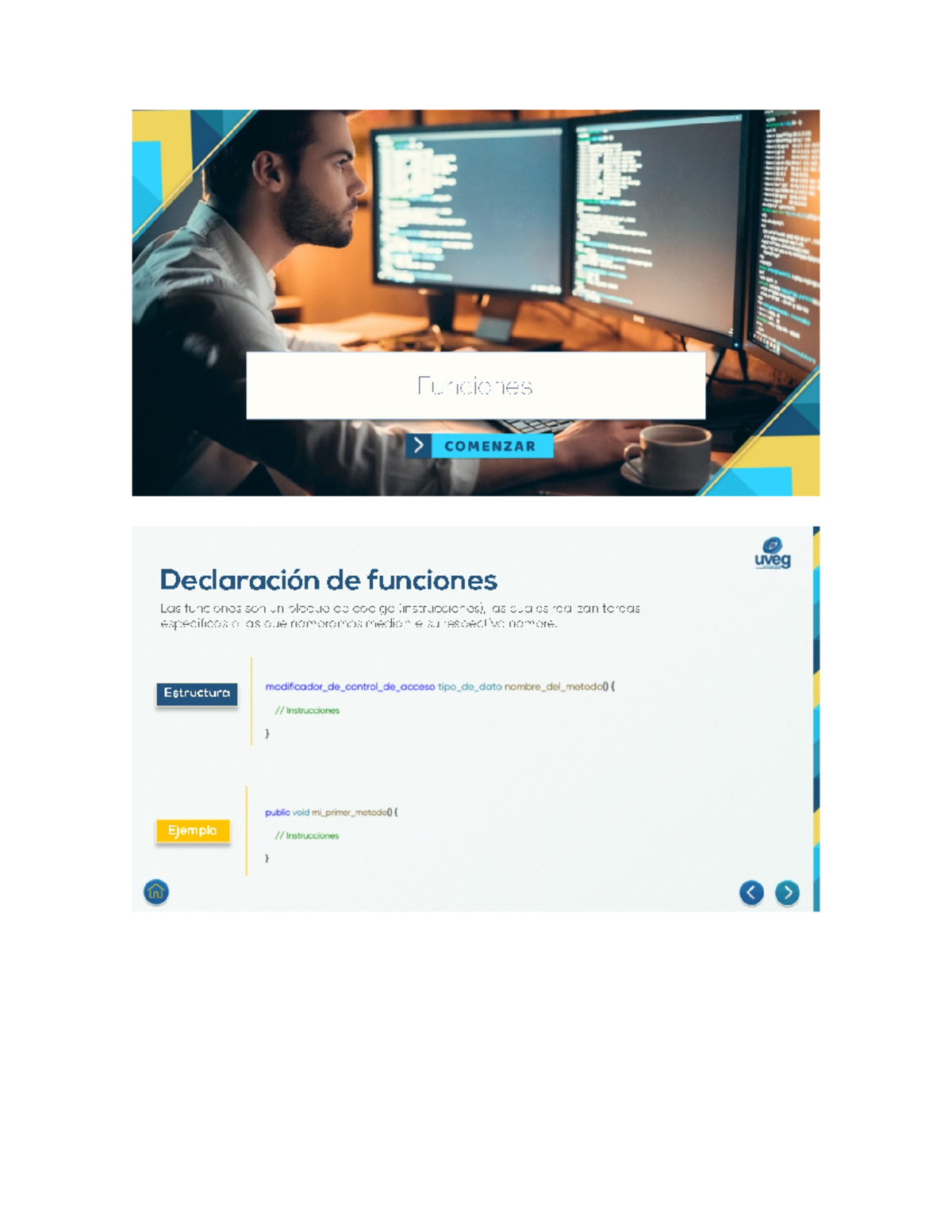 Lección 10. Funciones - Fundamentos de programación v1 - Studocu