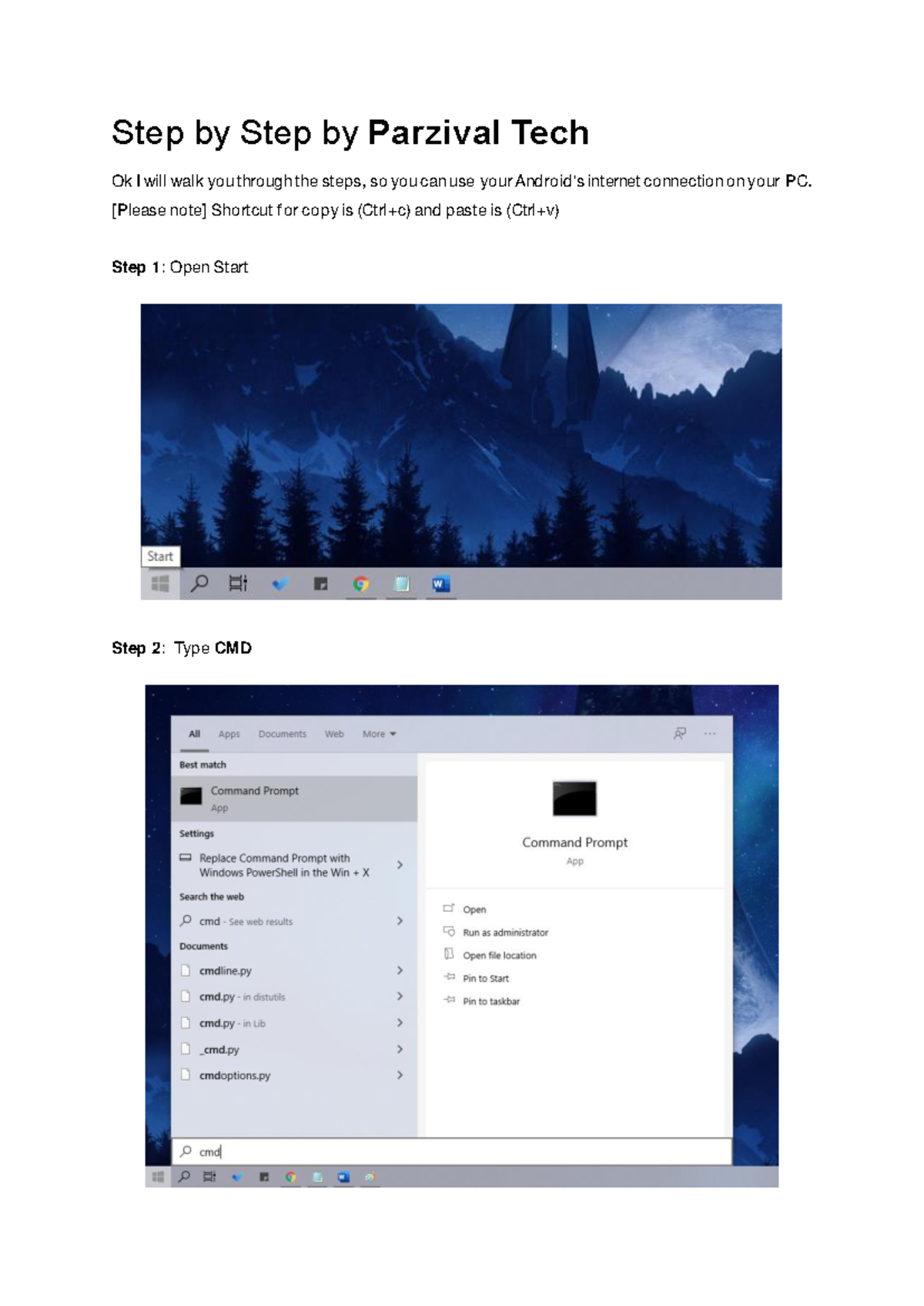 Parzival Tech No Pda Net Step - Copy - Step by Step by Parzival Tech Ok ...