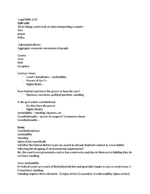 Legal Writing 91223 - Notes from Textbook - 9/12/ How to Structure a ...
