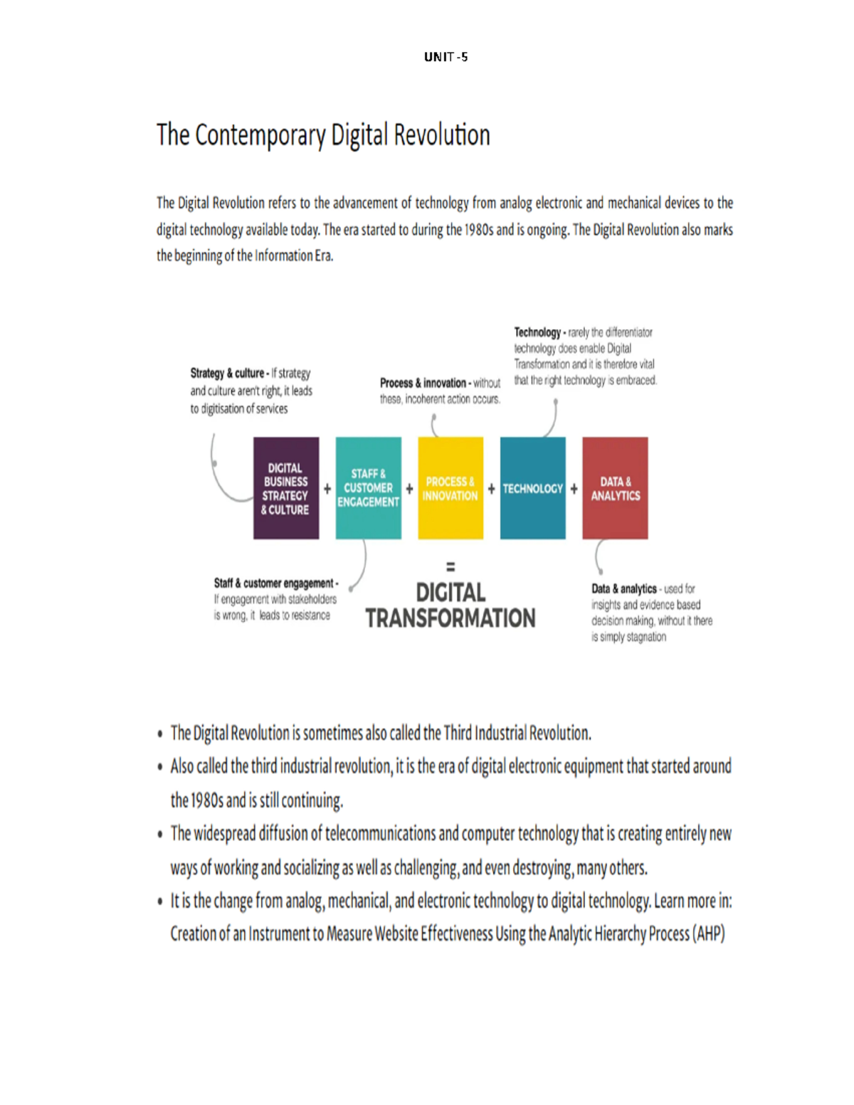 DSMM UNIT 5-1 - DSMM unit 5 - B.Tech EE Final Year - UNIT - - Studocu