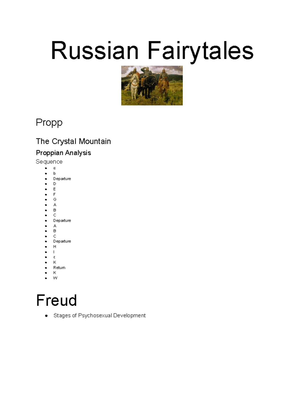 Russian Fairytales - Russian Fairytales Propp The Crystal Mountain ...