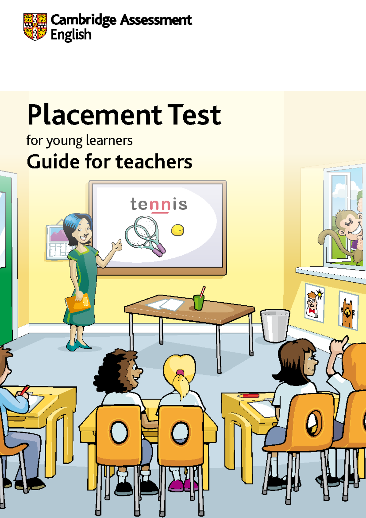 English Test for kids - Guide for teachers Placement Test for young ...