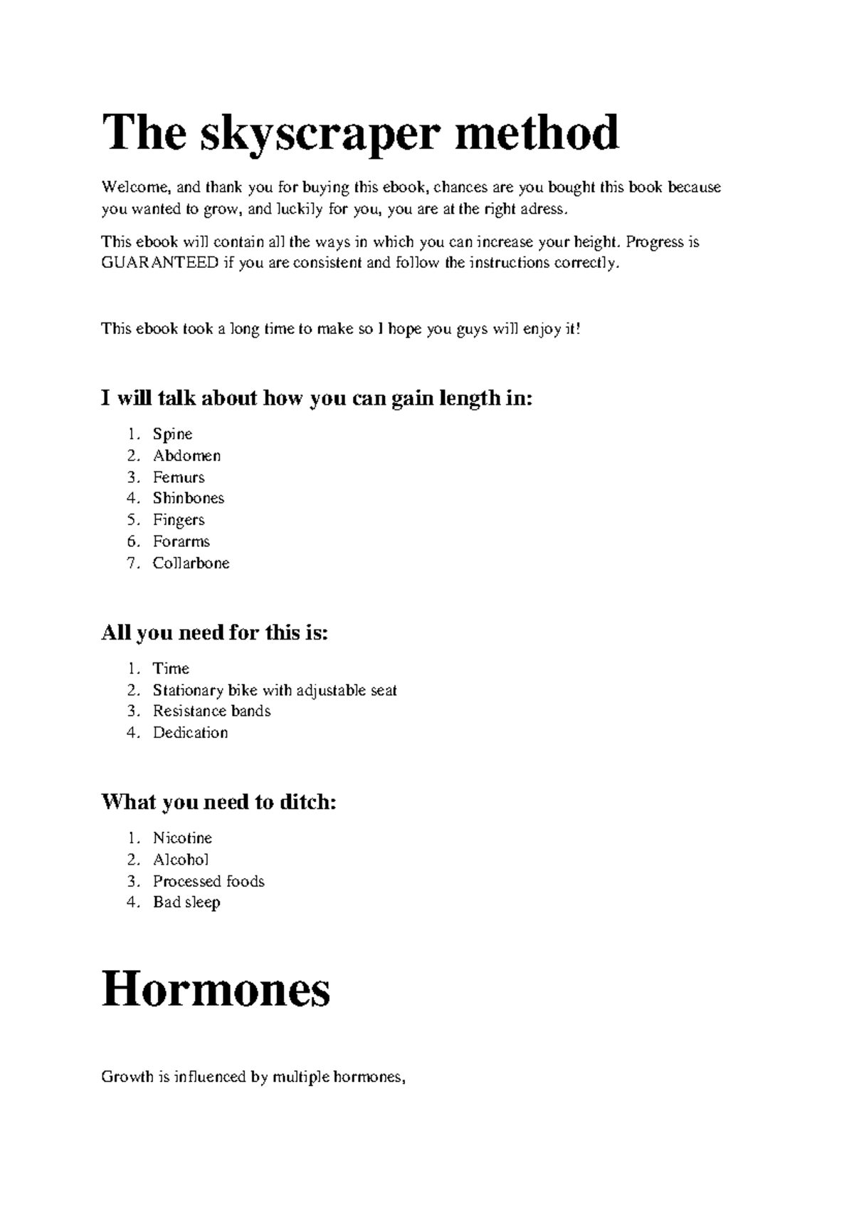 Skyscraper-method 121-1 - The skyscraper method Welcome, and thank you for buying this ebook ...