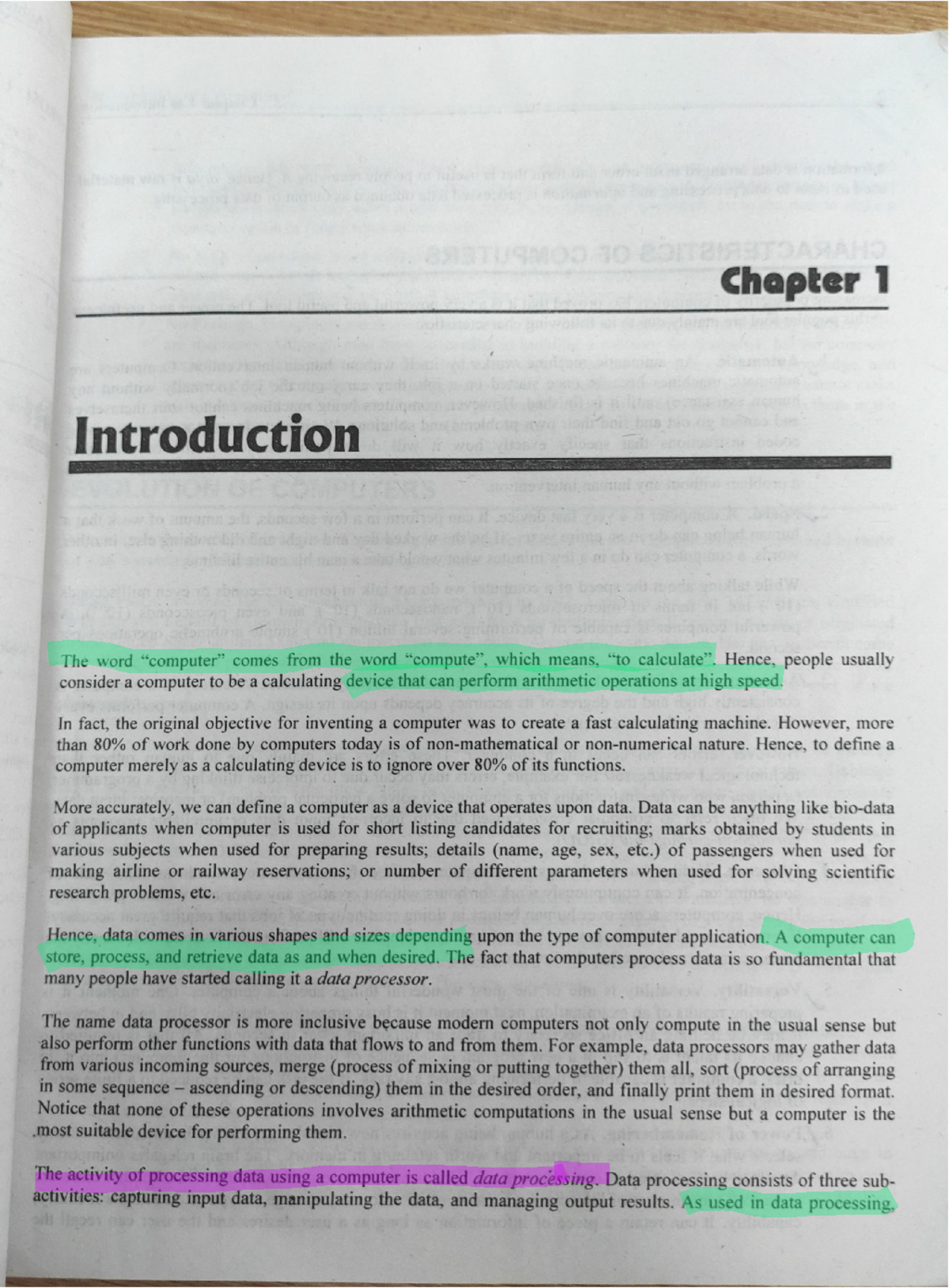 DOC-20241003-WA0016 - Summary Computer Fundamentals - Chapter 1 Introduction The word comes from ...