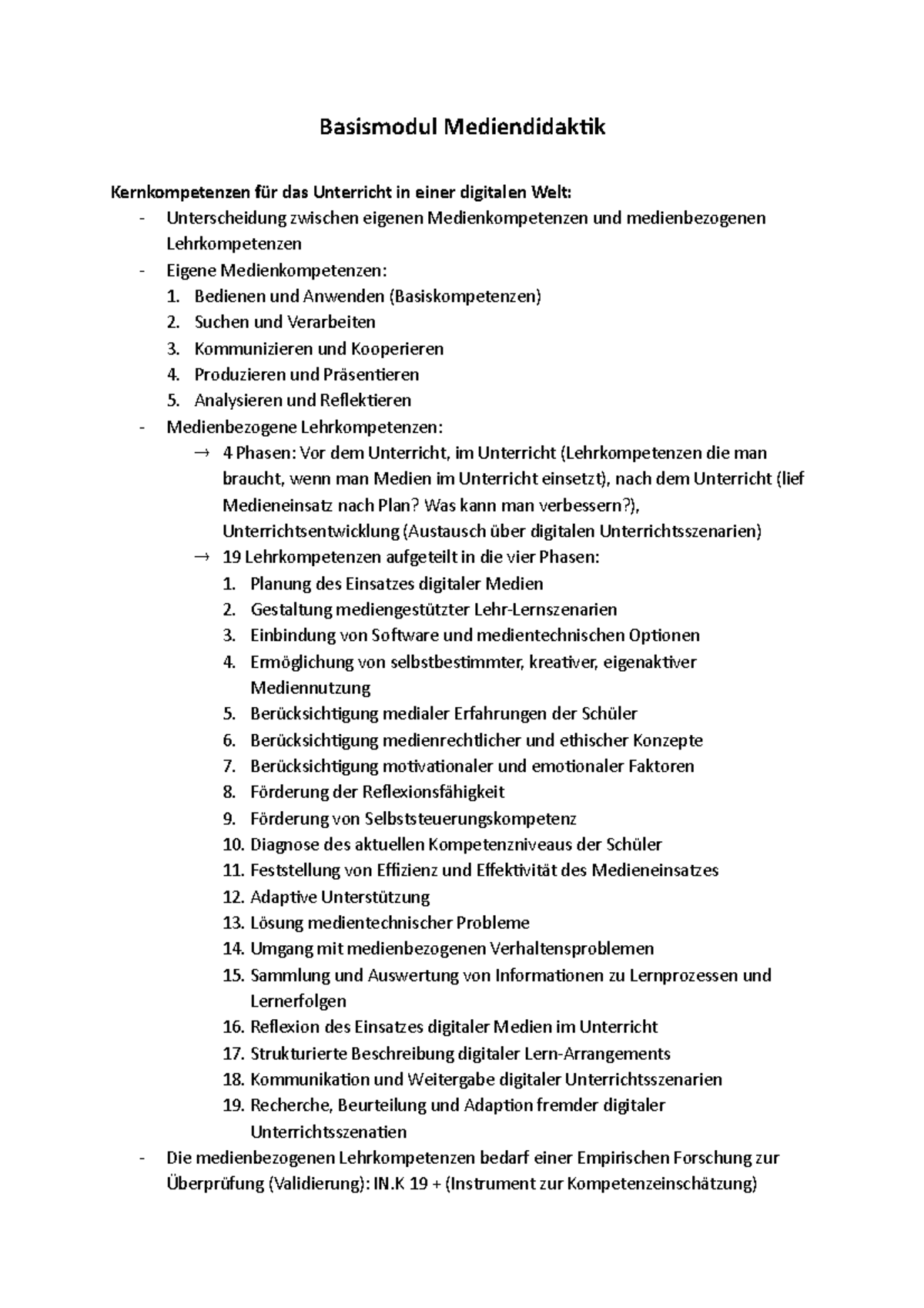 Basismodul Mediendidaktik - Basismodul Mediendidaktik Kernkompetenzen ...